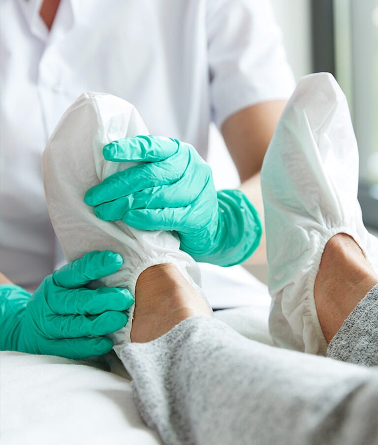 Foot care • Bathing wipes gloves and compression stocking aids supplier